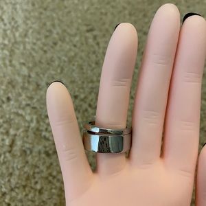 Jewelry | Bridal Wedding 2 Pc Silver Set Bling Ice Out Ring | Poshmark